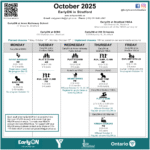 EarlyON Calendars EarlyON in Stratford Program Calendars - EarlyON ...